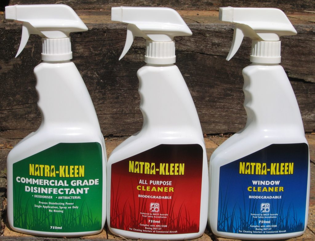Natra-Kleen Trigger Bottle Pack - Eco Friendly Cleaning Products